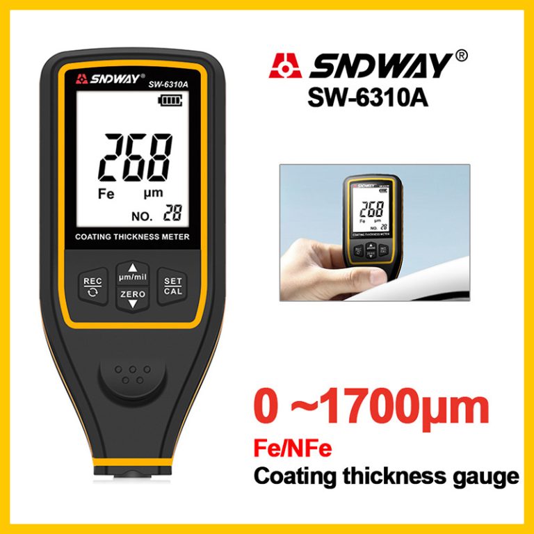 SNDWAY Digital Paint Thickness Gauge SW-6310A